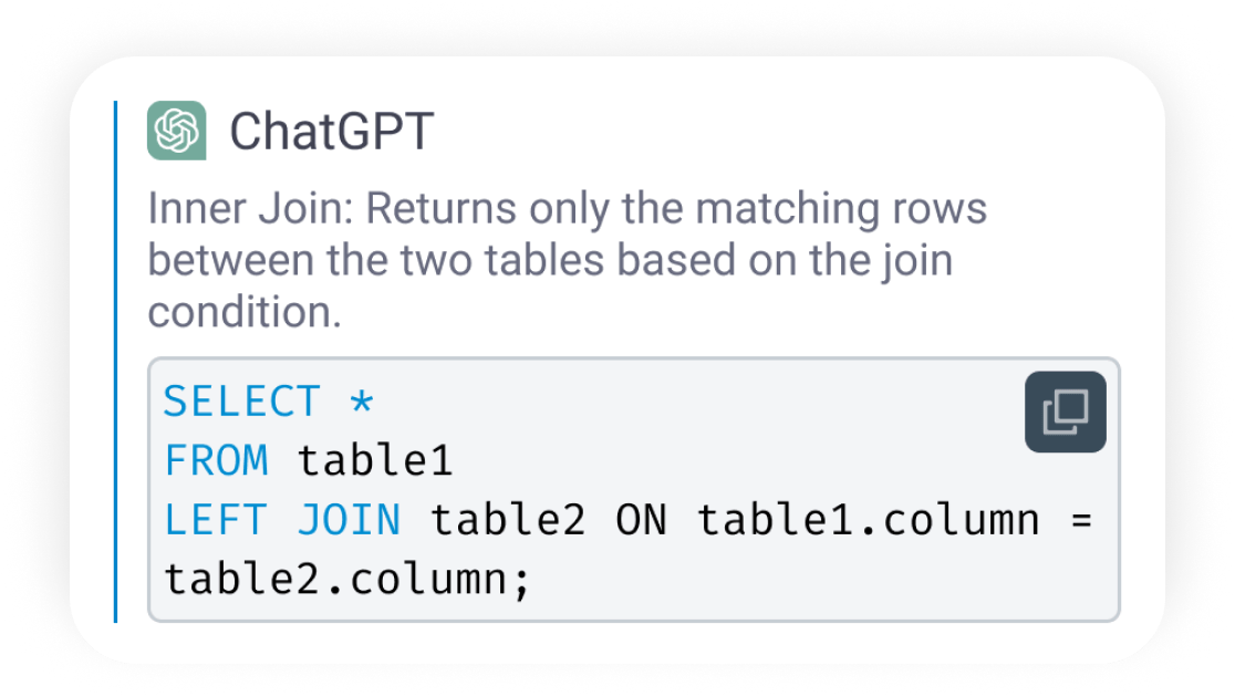 Your Sql Developer Cheat Sheet To Use Coginitis Ai Capabilities Coginiti